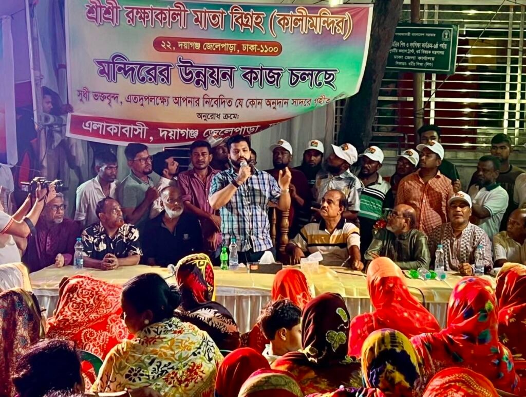 Ishraq Hossain visits Sutrapur and Gandaria puja mandap on the occasion ...