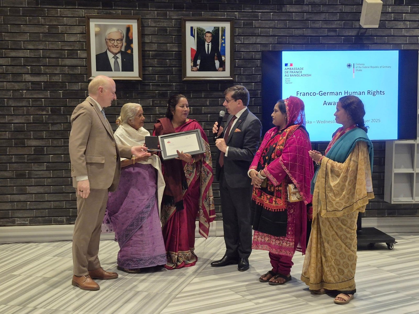 Sumaiya Islam Receives 2025 Franco-German Human Rights Award - Business ...