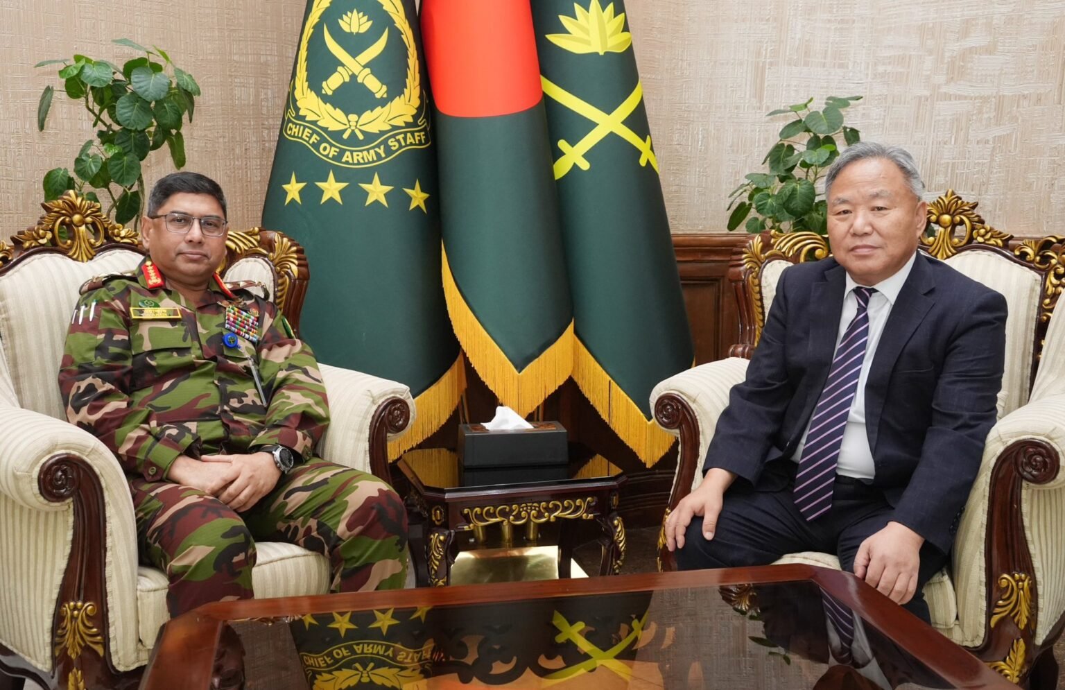 South Korean Ambassador pays farewell visit to Army Chief - Business in ...