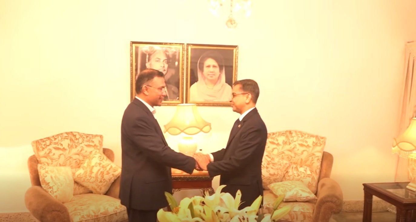 Indian High Commissioner to Bangladesh Pranay Verma paid a courtesy ...